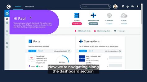 Console Connect Demo The Power Of Software Defined Interconnection®