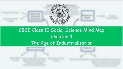 Cbse Class 10 Social Science 2023 Mind Map History Chapter 4 The Age
