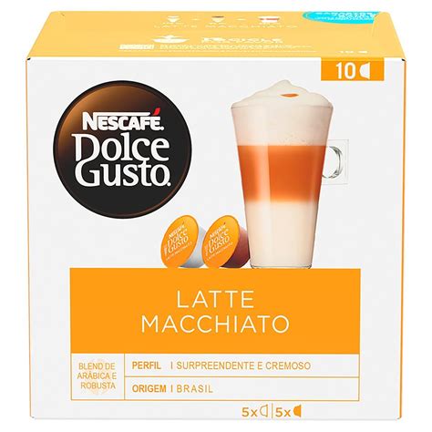 Caf Em C Psula Nescaf Dolce Gusto Latte Macchiato C Psulas G