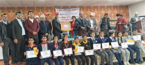 नेपाल राष्ट्रिय शिक्षक संगठनको आयोजनामा हाजिरिजवाफ प्रतियोगीता सम्पन्न