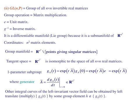 ppt 3 lie derivatives and lie groups powerpoint presentation free