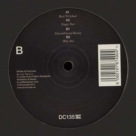 Luigi Madonna Background Vinyl 12 2015 Eu Original Hhv