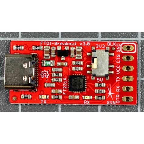 Ftdi Breakout Ft231x Usb Serial Converter Watterott Electronic