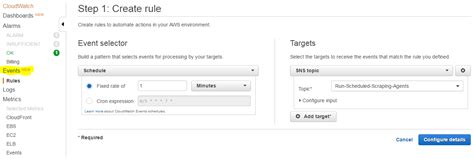 Amazon Web Services Run Scheduled Task In AWS Without Cron Stack