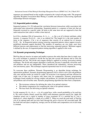Integrated Web Recommendation Model With Improved Weighted Association