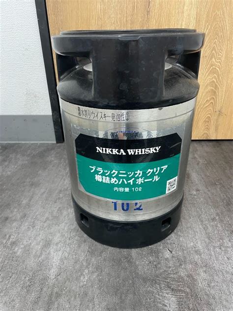 ブラックニッカクリア 樽詰めハイボール 10l／本 メルカリ