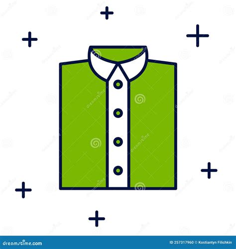 Icono De La Camisa De Contorno Rellena Aislado En Fondo Blanco