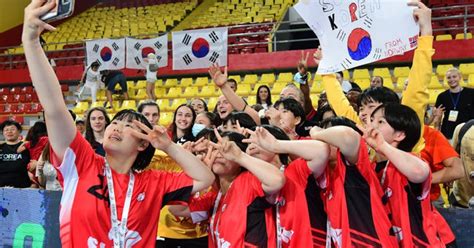 한국 세계청소년女핸드볼 유럽팀에 8연승 우승 Mvp 김민서