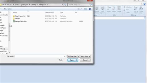 setting an excel vba trusted macro location youtube