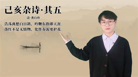 龚自珍《己亥杂诗·其五》讲解、赏析历史野史好看视频