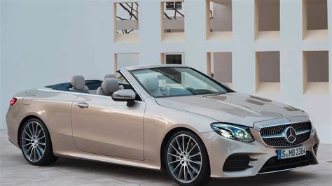Mercedes Benz Reveals E Class Convertible Prices