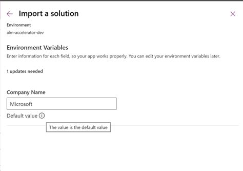 Power Platform Environment Variables Always Visible And Editable During Solution Import And