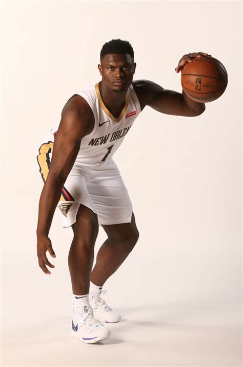 Zion Williamson First Look In Pelicans Uniform Photo Gallery