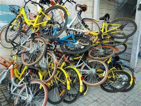 深圳街頭，這些共享單車怎麼會變成這樣 每日頭條