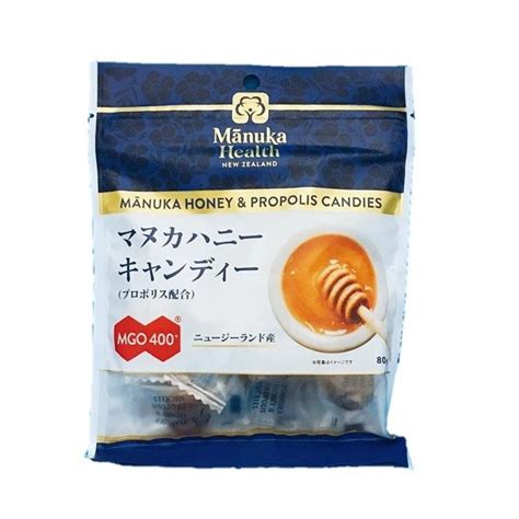 マヌカヘルス マヌカハニーキャンディー プロポリス配合 80g イオンボディ 通販 Yahooショッピング