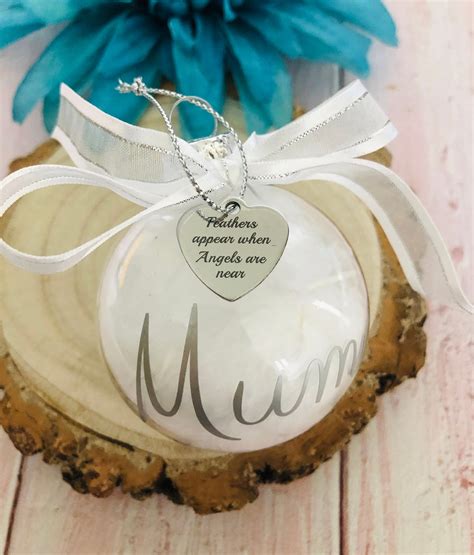 Memory Bauble Personalised Christmas Bauble Memory Bauble Etsy Uk
