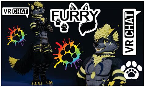 Create Custom 3d Furry Avatar Nsfw Model For Vrchat Vtuber Games By