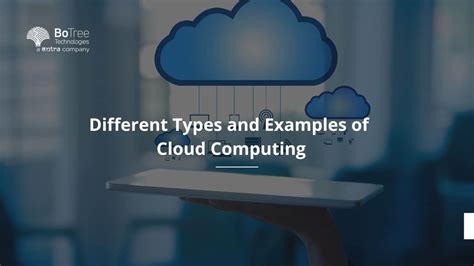 Different Types And Examples Of Cloud Computing