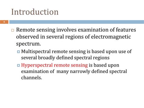 Ppt Hyperspectral Remote Sensing Powerpoint Presentation Free
