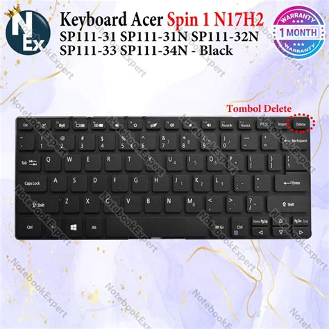 Jual Keyboard Acer Spin 1 N17H2 SP111 31N SP111 32N SP111 33 SP111 34N