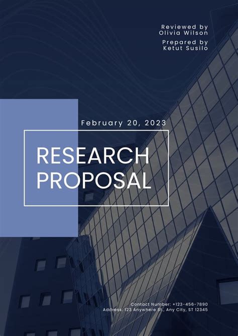 Free Custom Printable Proposal Cover Page Templates Canva