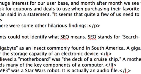 1 In 10 In A Survey Think Html Is An Std Los Angeles Times