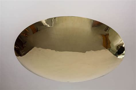 Brass Dome Ceiling Pendant Orange Furniture Los Angeles