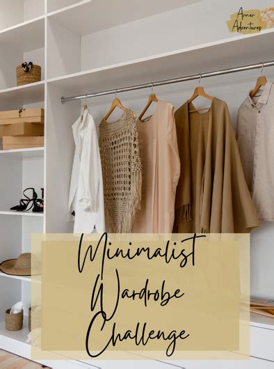 Minimalist Wardrobe Challenge