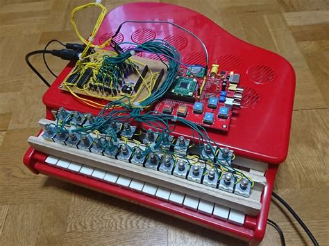 ゆーmidi音源完成しました On Twitter Raspberrypi（python）から始まり、 →esp32 Devkitc