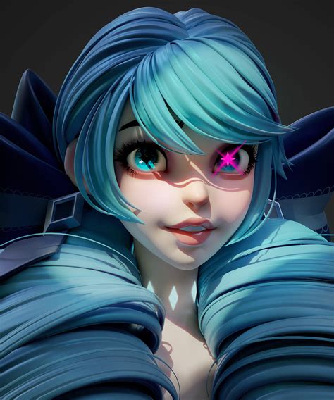 Lol Gwen Finished Projects Blender Artists Community