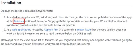 Appium Inspector Installation And Use Programmer Sought