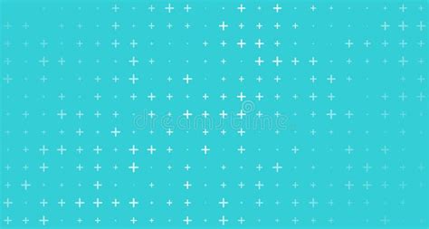 Blue Mathematical Background With Plus Symbols Random Plus Symbol