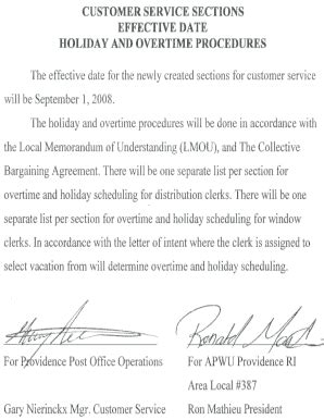 Fillable Online Apwupvd Apwu Grievance For 2 Clerks At The Window Form
