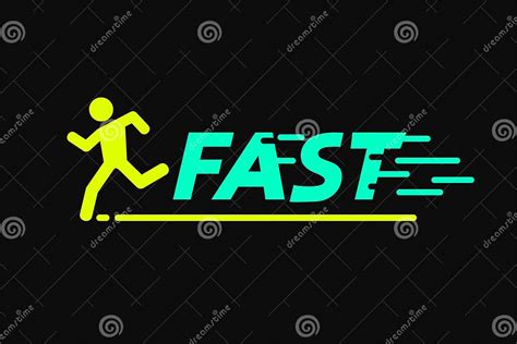 Design Of Run Symbol Stock Vector Illustration Of Athelte 280654429