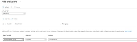 How To Let Custom Header With Period To Bypass Application Gateway