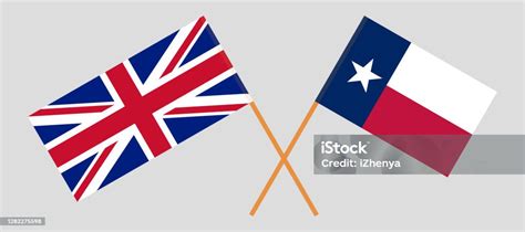 영국과 텍사스 주의 국기를 교차 0명에 대한 스톡 벡터 아트 및 기타 이미지 0명 Britannia Empire Istock