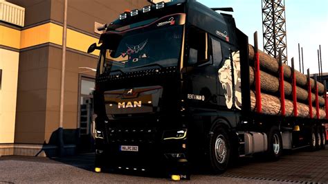 ETS Mods V1 47 MAN TGX 2020 LL SA Low Deck Chassis Addon Euro Truck