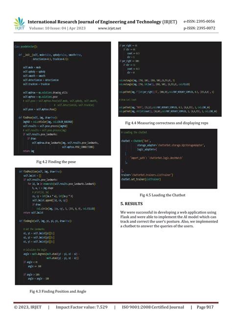 ai personal trainer using open cv and media pipe pdf fitness and