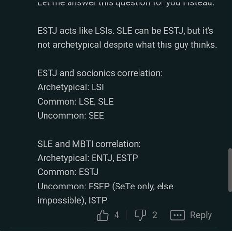 Is This Correlation Correct R Socionics