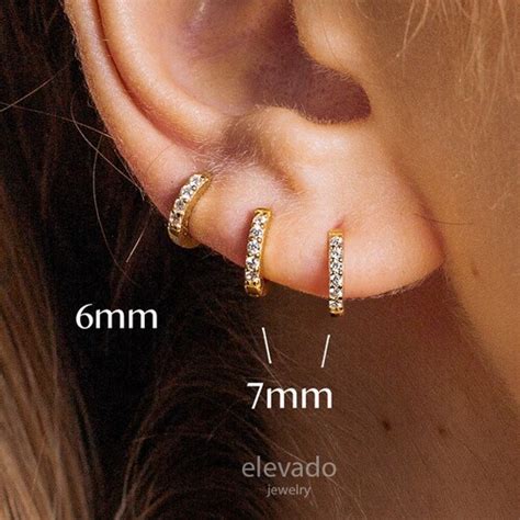 Cartilage Hoop Small Hoop Earring Helix Hoop Tiny Hoop Earring Etsy