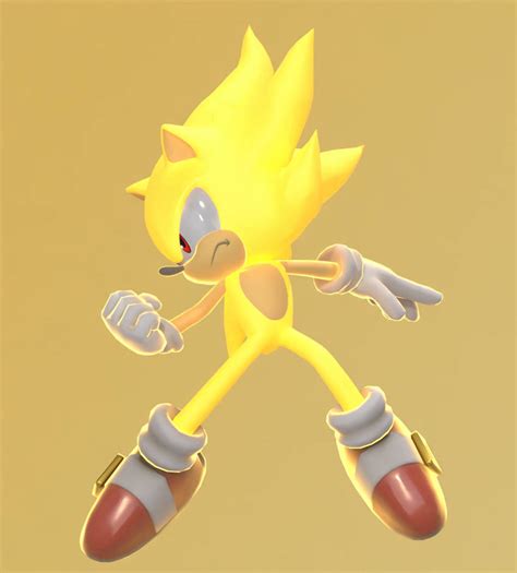Super Sonic By Gameguybenn On Deviantart