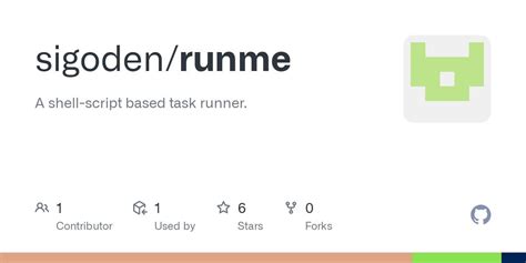 runme a shell script based task command runner r commandline