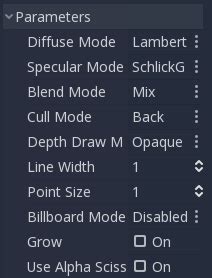Spatial Material Godot Engine Documentation In English