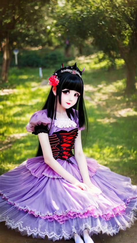 Cutie Goth Girl By Otherunicorn On Deviantart
