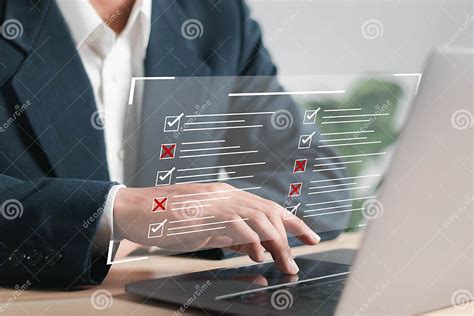 Questionnaire With Checkboxes Stock Image Image Of Complete Business 266973167