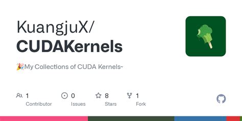 Github Kuangjuxcudakernels 🎉my Collections Of Cuda Kernels~