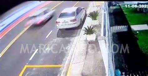 Itaipuaçu Câmera flagra carros em alta velocidade na orla Maricá Info