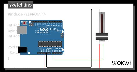 EEPROM Wokwi ESP32 STM32 Arduino Simulator