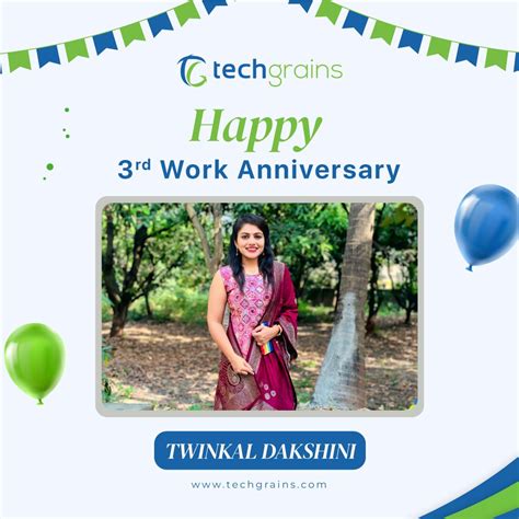 Techgrains Technologies On Linkedin 3years Happyworkanniversary Opportunityawaits