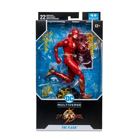Dc Multiverse The Flash Movie Flash Speed Force 7″ Figure Mcfarlane Toys Pop Toys